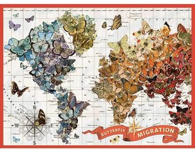 Galison Puzzle Migrace zlatého motýla Wendy 1000 dílků