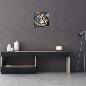 Obraz - Kotě (30x30 cm)