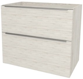 Mereo Mereo, Mailo, koupelnová skříňka 81 cm, chrom madlo, Multidecor, CN591SWLP1