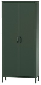 Šatní skříň FLAVIO, 800 x 1850 x 450 mm, Modern: zelená láhev barva