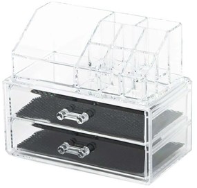 Compactor - Organizér na kosmetiku 9x12x16 cm, čirý plast RAN5048