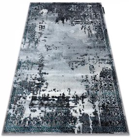 Moderní koberec DE LUXE 2078 ornament vintage Strukturální šedá velikost 160x220 cm | krásné koberce cz