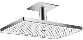 Hansgrohe Rainmaker Select - Hlavová sprcha 460, 3 proudy, sprchové rameno 100 mm, bílá/chrom 24006400