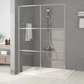 vidaXL Sprchová zástěna walk-in 140 x 195 cm čiré ESG sklo [151027] Barva: Stříbrná