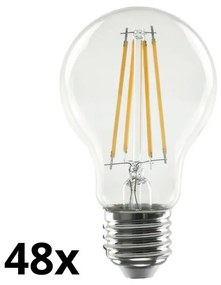 Výrobce po 1 ks | SADA 48x LED Žárovka VINTAGE A70 E27/13W/230V 2700K | P5386
