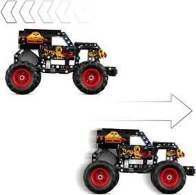 LEGO® Technic 42219 Monster Jam™ Grave Digger™ Oheň a led / Počet dílk