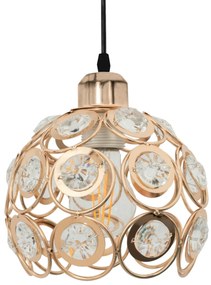 Toolight - Elegantní stropní svítidlo 1xE27 APP208, zlatá, OSW-00403