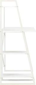 Psací stůl s poličkami bílý 102 x 50 x 117 cm 20282
