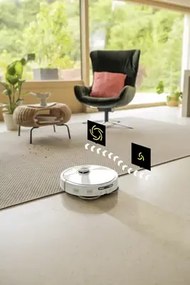 Kärcher RVM 4 bílá / Robotický vysavač / 5200 mAh / 160 min / 67 dB