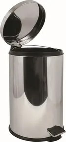 MSV Pedálový koš lesklá nerez / 20 l