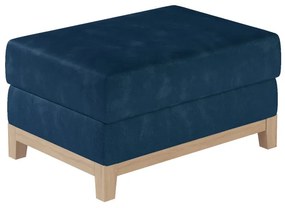 Selene Pouf Beech Kronos 09 modrá
