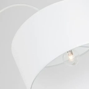 Retro stojací lampa Sama 90 bílé