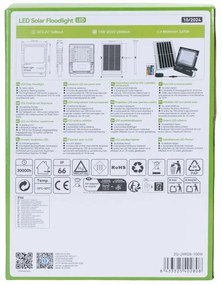Aigostar - LED RGB Stmívatelný solární reflektor LED/100W/3,2V IP66 + DO