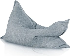 Polštář k sezení modrý bouclé