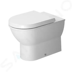 DURAVIT - Darling New Stojící WC, zadní odpad, s WonderGliss, alpská bílá (21390900001)