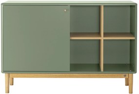 Zelená lakovaná komoda Tom Tailor Color Living 118 x 40 cm