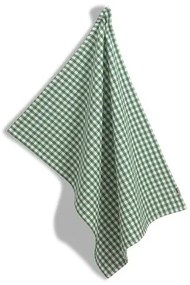 Kela Utěrka Cora, 100% bavlna, zelená, kostka, 70 x 50 cm