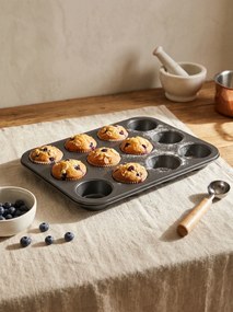 Sinsay - Forma na pečení muffinů z uhlíkové oceli - černá