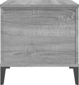 vidaXL Konferenční stolek 60x44,5x45 cm kompozitní dřevo [819578] Barva: bílá s vysokým leskem