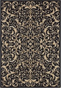 Kusový koberec Ragolle Da Vinci 57389 3233 černý Rozměr: 160x230 cm