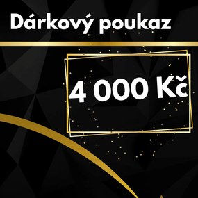 Elektronický dárkový poukaz v hodnotě 4 000 Kč