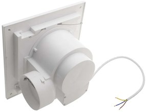 Sapho, TECTO koupelnový stropní ventilátor axiální, 20 W, potrubí 100mm, bílá, TC201