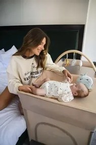 MoMi BELOVE PLUS Cestovní postýlka béžová