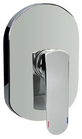 Mereo Mereo, Sprchová podomítková baterie bez přepínače, Mada, Mbox, CBQ60105MB