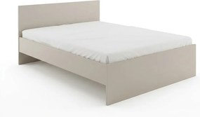 Postel ELISA 160 x 200 cm, kašmírově béžová Rošt: Bez roštu, Matrace: Bez matrace
