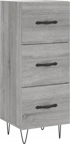 Skříň highboard šedá sonoma 34,5 x 34 x 180 cm kompozitní dřevo 3198887