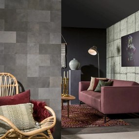 WallArt Kožené nástěnné panely Argyle 32 ks [440937] Barva: smokey taupe