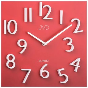 Kovové nástěnné hodiny JVD HB18 s magenickými čísly (libovolně lze rozmístit) - POSLEDNÍ 2 KS Domažlice