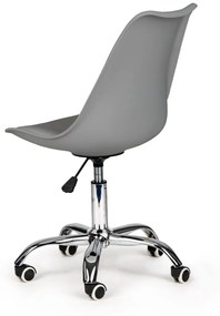 Kancelářská židle MODERN OFFICE s poduškou šedá