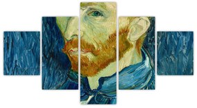 Obraz - Vincent van Gogh, Self-Portrait, reprodukce (125x70 cm)