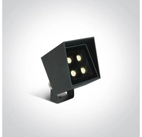 ONE Light 67514/AN/W zahradní bodové LED svítidlo, antracit, 6W, 3000K, 10cm, 30°, IP65