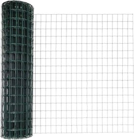 Evropský plot se hroty 10 x 1,4 m Ocel potažená PVC Zelená 3350549