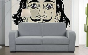 Pregio Italia sofa&relax Rozkládací pohovka ALMOND H18 Provedení: 2 místná maxi rozkládací, Vzorník látek: tekno fibra 17 violet
