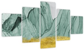 Obraz - Smaragdové hory N⁰1 (125x70 cm)