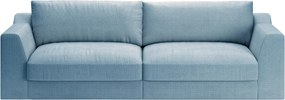 XXXLutz POHOVKA BIG SOFA, textil, světle modrá Sit & More - Pohovky - 000144003417