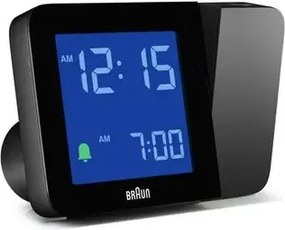 Braun BC15 černá / Digitální budík / LCD / DCF (Rádiem řízené) / 1x AA