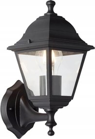 Fasádní kovová lampa Nissie 90991A06 Brilliant lucerna černá