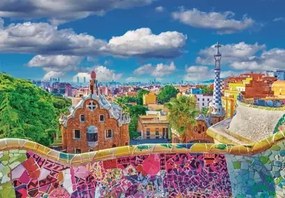 CLEMENTONI Puzzle Park Güell, Barcelona / 1000 dílků / od 14 let