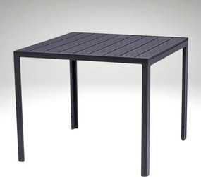 Vikio Zahradní jídelní stůl 90x90cm DT165 antracit