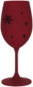 ZIMĚNKA - bordo sklenička na víno 350 ml