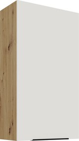 ARIA az | horní skříňka 60 G-108 1F policová | 60 cm | EXTRA VYSOKÁ | ANTI FINGERPRINT povrch | artisan/bílá