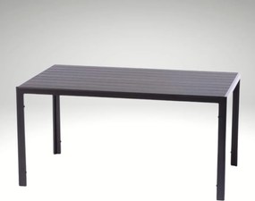 Vikio Zahradní jídelní stůl 140x80cm DT166-140 antracit