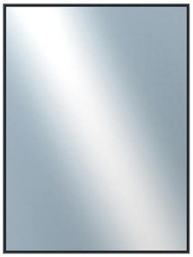 DANTIK - Zarámované zrcadlo - rozměr s rámem cca 60x80 cm z lišty Hliník černá | P02-021 (7002021)