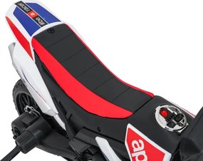 Elektrická motorka Aprilia RX bílá