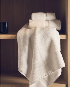 Bílý froté bavlněný ručník 50x90 cm Olvira – Kave Home