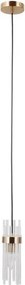ITALUX PND-40760-1-HBR - Lustr na lanku TARASO 1xE14/40W/230V zlatá